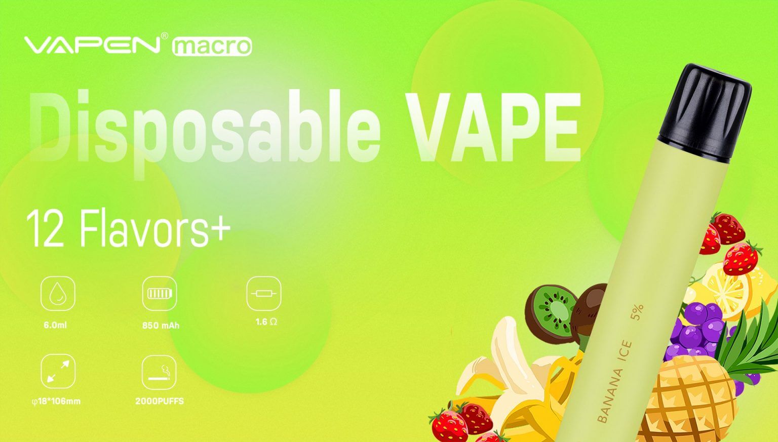 VAPEN MACRO - VAPEN - Disposable Vape Global Premium Brand Distributor