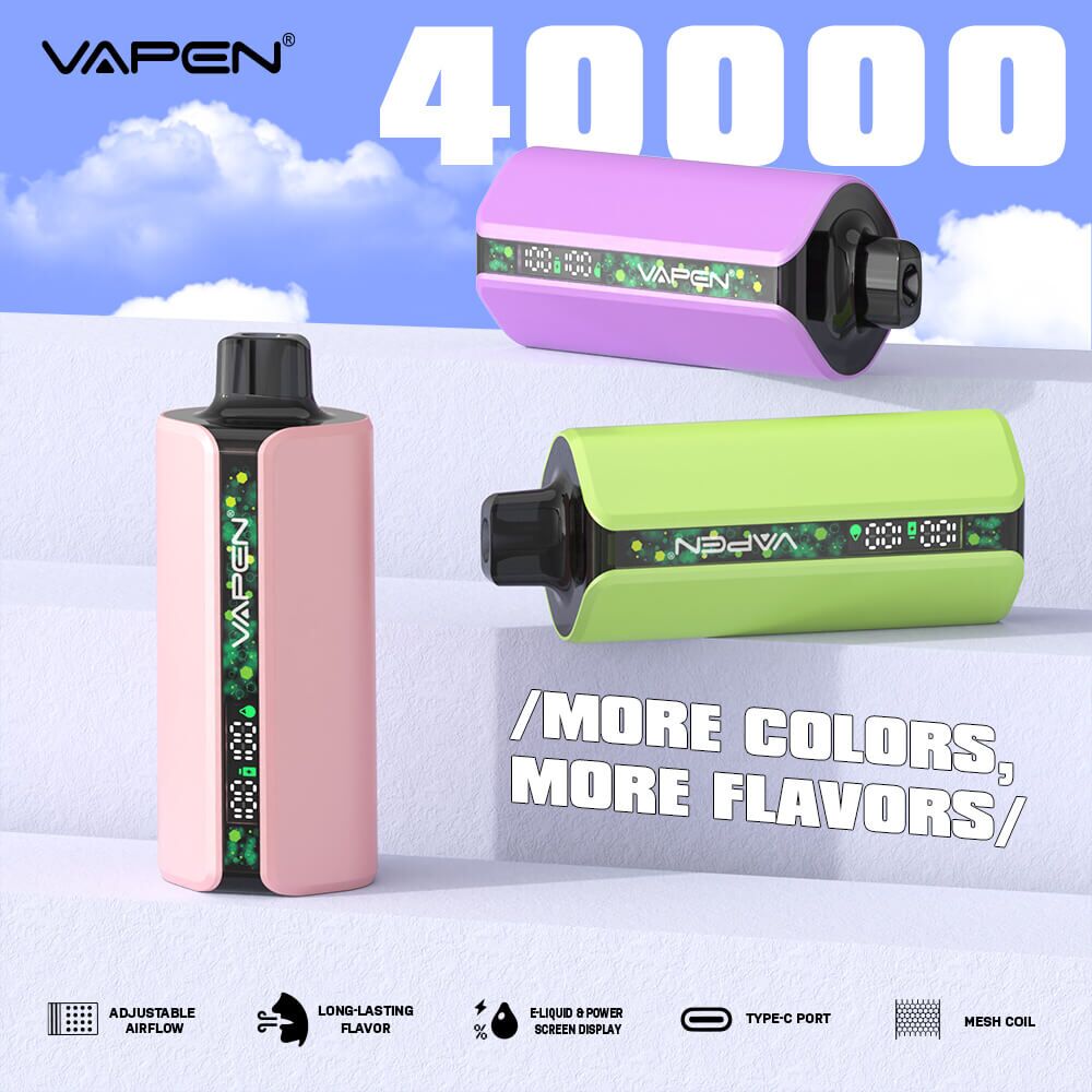 VAPEN FLOW 40K Puff - VAPEN - Disposable Vape Global Premium Brand ...